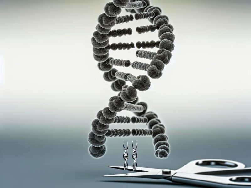 The role of DNA in genetics.